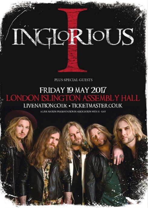 Inglorious Album Launch Gig May 19th - ROCKPOSER DOT COM!