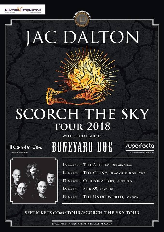 Scorch The Earth Tour 2018 Announced - ROCKPOSER DOT COM!