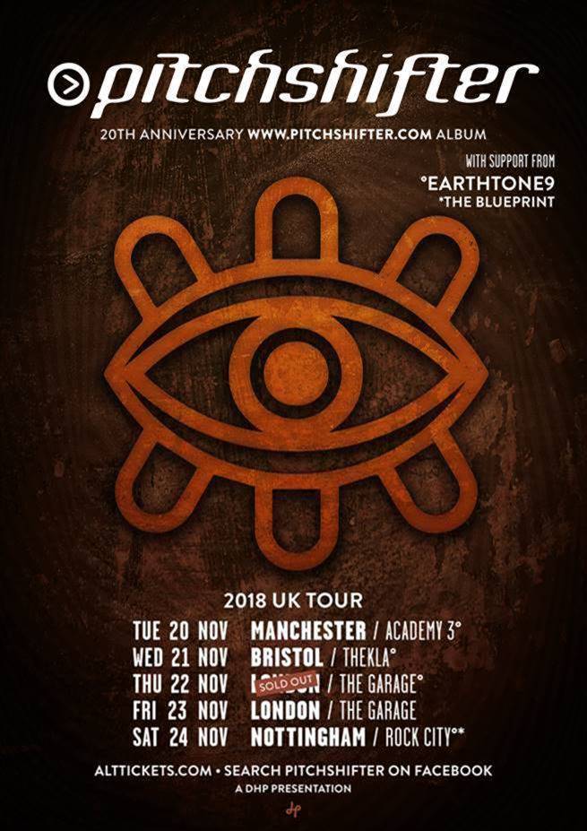 Pitchshifter Announce November 2018 UK Tour – ROCKPOSER DOT COM!