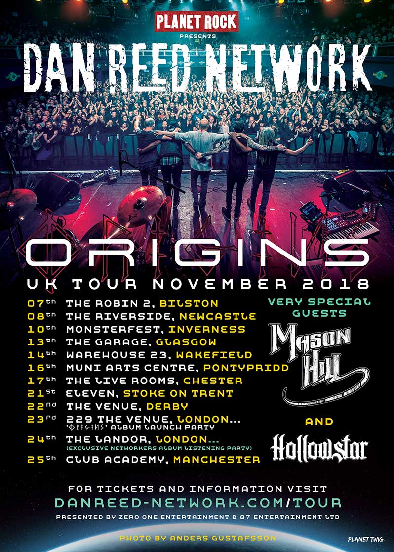 Interview With Dan Reed (Dan Reed Network) – ROCKPOSER DOT COM!