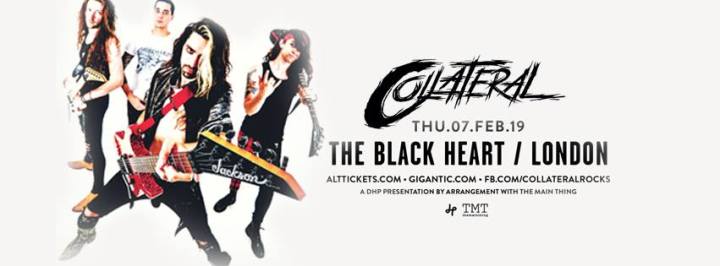 Review: Collateral – The Black Heart, Camden – ROCKPOSER DOT COM!