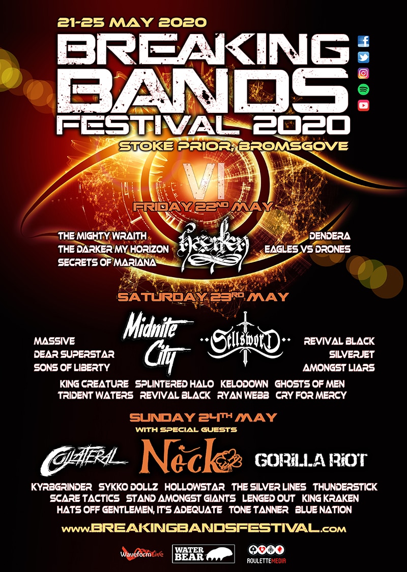 Breaking Bands Festival 2020, Full Line-up Revealed – ROCKPOSER DOT COM!