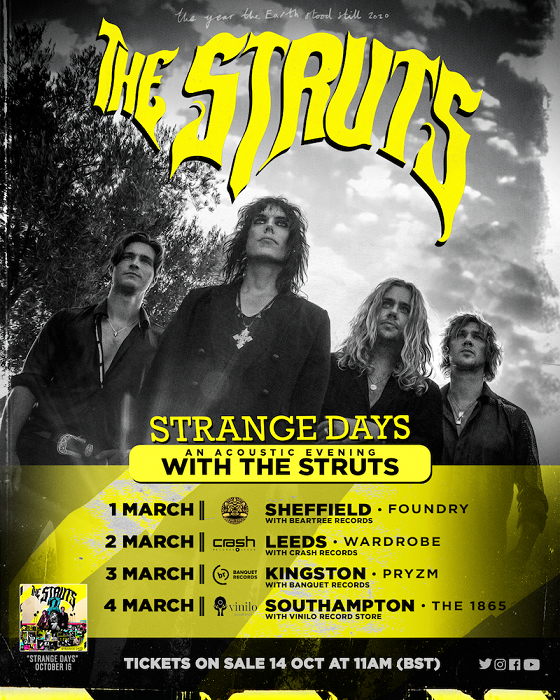 The Struts Announce Intimate ‘An Acoustic Evening With The Struts’ Tour ...