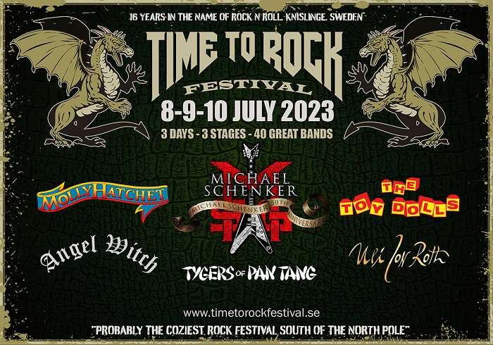First 6 Bands Confirmed For Time To Rock Festival - ROCKPOSER DOT COM!