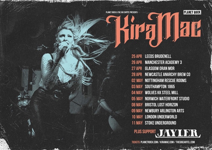 Review: Jayler / Kira Mac – KK’s Steel Mill, Wolverhampton – ROCKPOSER ...