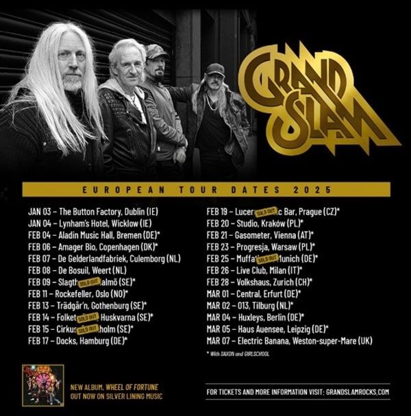 Grand Slam Release New Video/Single ‘Pirate Song’ Ahead Of European ...