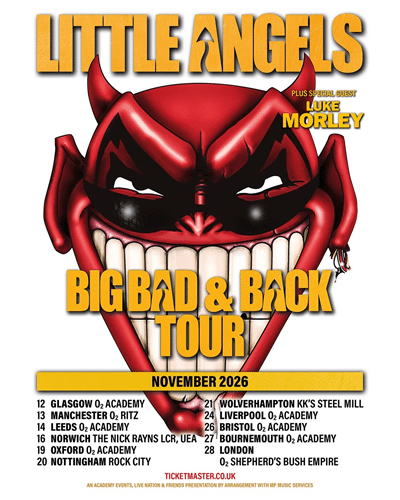 Little Angels Reunite for Rare UK Tour in 2026 - ROCKPOSER DOT COM